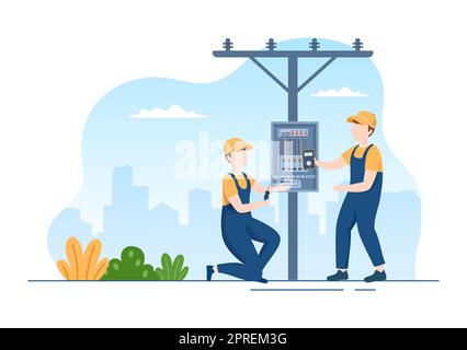 Lighting and Electricity Energy Maintenance Service Panel Cabinet of ...