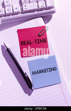 Text sign showing Marketing Trends. Business photo text changes and ...