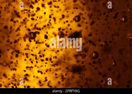 abstract golden background bubbles rare shapes different Stock Photo ...