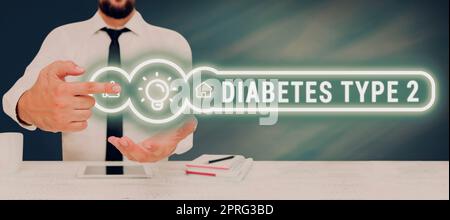 Inspiration showing sign Cure For Diabetes. Business showcase looking ...