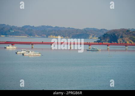Matsushima Fukuura Bridge (Japan 3 Stock Photo - Alamy