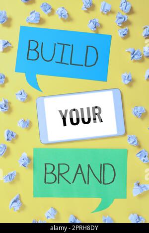 Sign displaying Please Review Us. Concept meaning Make a commercial ...