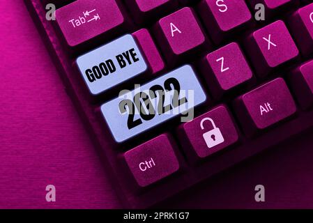 Handwriting text Goodbye 2023, Word Written on Merry Christmas Greeting ...