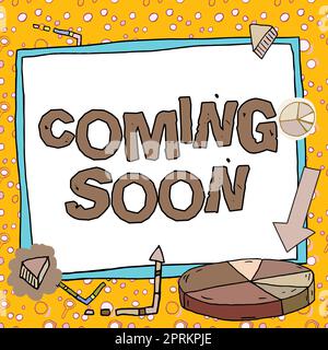 Hand writing sign See You Soon. Business showcase Farewell we will meet ...