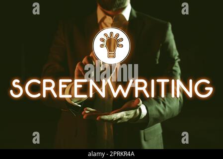 Handwriting text Screenwriting, Business approach the art and craft of ...