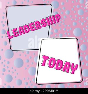 Hand writing sign Leadership. Business showcase Ability Activity ...