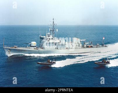Royal Marines-manned Fast Pursuit Craft (FPC) of Royal Navy's Hong Kong ...