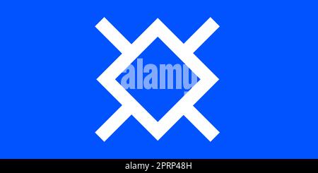 The flag Of The Northern Cheyenne tribe of native American Indians ...