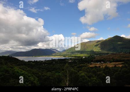 Hiking at inchree falls Stock Photo - Alamy