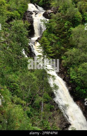Hiking at inchree falls Stock Photo - Alamy