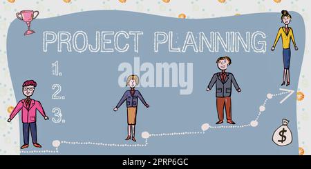 Hand writing sign Project Planningschedules such as Gantt charts to ...