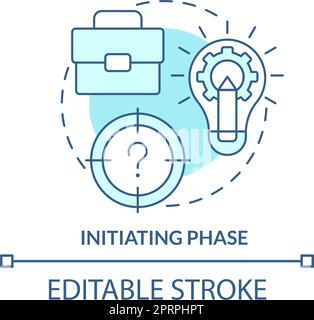 Initiating phase concept icon Stock Vector Image & Art - Alamy