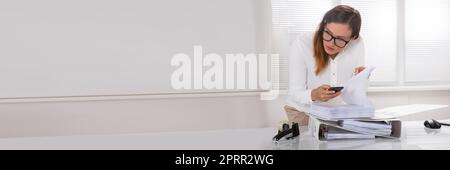 Employee Stealing Document In Office. Trade Secret Theft Stock Photo ...