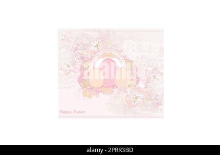 Easter Egg On floral Abstract Background Stock Vector Image & Art - Alamy