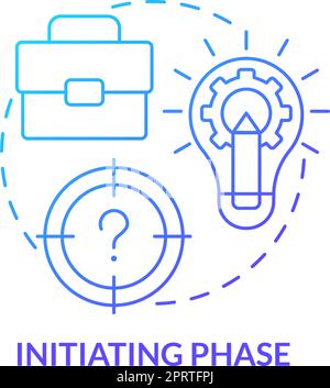 Initiating phase concept icon Stock Vector Image & Art - Alamy