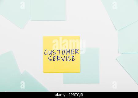 Inspiration showing sign Customer Serviceprocess of ensuring client ...
