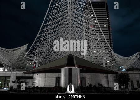Night view of Meriken Park Harborland City, Kobe City Stock Photo - Alamy