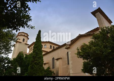 church in Port de Pollenca on Mallorca Stock Photo - Alamy