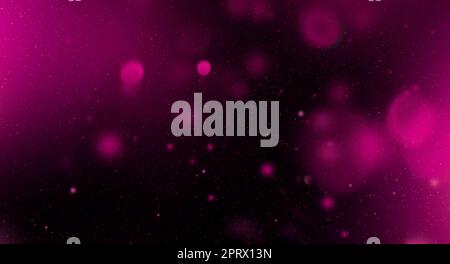 Pink colorful starry sky, horizontal galaxy background banner Stock ...