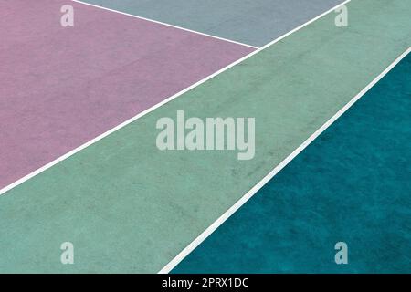 Colorful sports court background. Texture of color rubberized floor on ...