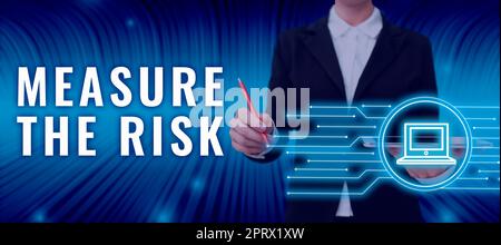 Conceptual display Measure The Riskdetermine degree of danger based on ...