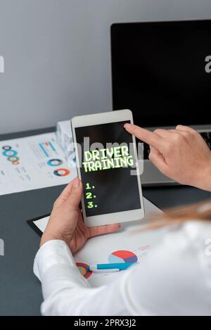 Conceptual display Driver Trainingprepares a new driver to obtain a ...