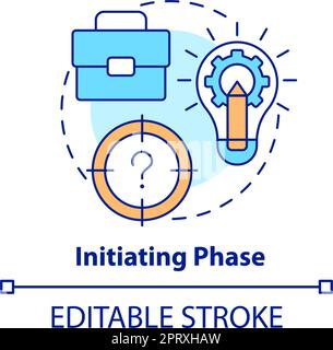 Initiating phase concept icon Stock Vector Image & Art - Alamy