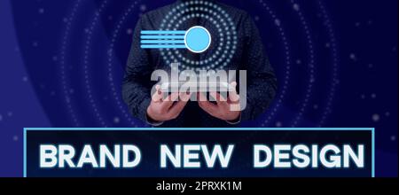 Handwriting text Brand New Design. Conceptual photo Brainstorming About ...