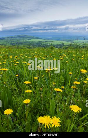 Spring landscape in White Carpathians, Czech Republic Stock Photo - Alamy