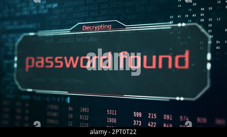 close-up of a computer monitor, encoding or decoding text, hacking ...