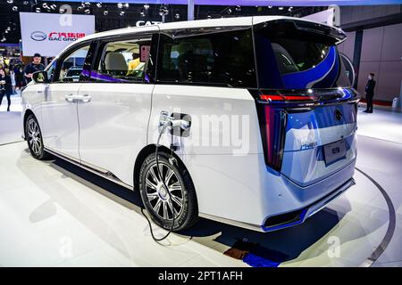 GAC Trumpchi E9 a PHEV MPV on display at the 2023 Shanghai Auto Show Stock Photo - Alamy