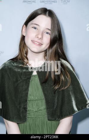 Catherine Clinch photographed attending The 17th Oscar Wilde Awards at ...
