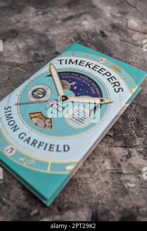 Attractive clock face cover for Simon Garfield's book Timekeepers:How ...