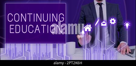 Handwriting text Internship. Concept meaning Student Trainee working on ...