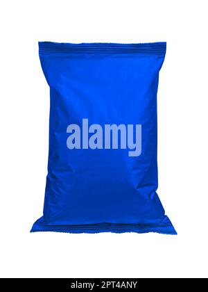 Blue Packaging for food, chips, crackers, sweets, mockup for your ...