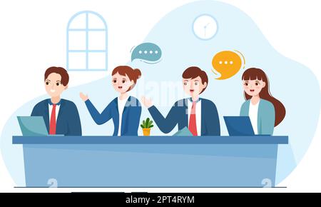 City Council Meeting with Business Team, Employee for Important ...