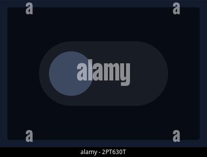 Disabled toggle button UI element template Stock Vector Image & Art - Alamy