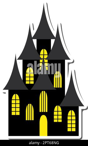 Romania castle icon cartoon vector. Romania travel. National day Stock ...