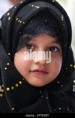 Guwahati, India. 22 April 2023. A Muslim man applies Surma on eyes ...