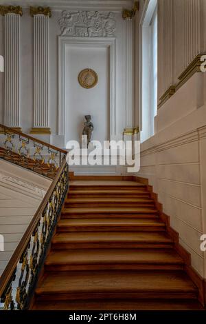 Staircase in the Old Palace, Charlottenburg Palace, Berlin, Germany ...