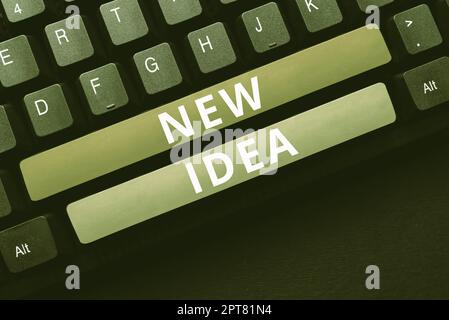 Handwriting text New Product. Conceptual photo goods and services that ...