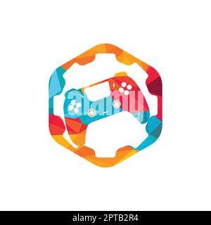 Game console repair vector logo design template Stock Vector Image ...