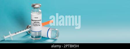 Meningococcal Vaccine Injection. Medical Therapy Treatment Drug Stock ...