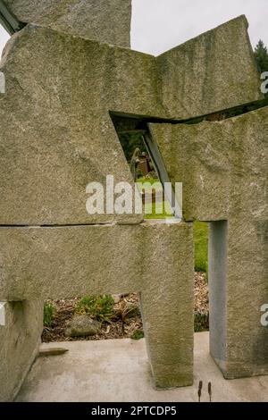 7,700 lbs by Ethan Currier at the San Juan Islands Sculpture Park near ...