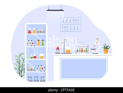 Laboratorium with Conducting Research Scientific, Experimentation and ...