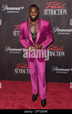 Terrence Terrell attends the premiere event for Paramount+’s Fatal ...