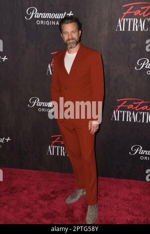 Joshua Jackson attends the premiere event for Paramount+’s Fatal ...