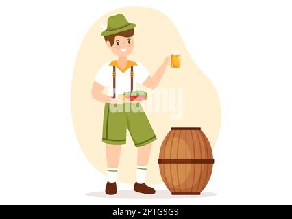 German Food Restaurant with Collection of Delicious Cuisine Traditional ...