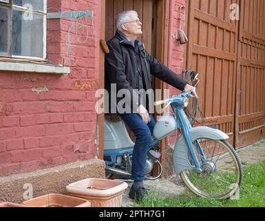 Green NSU Quickly Stock Photo - Alamy