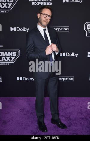 Michael Rosenbaum arrives at the world premiere of "Guardians of the ...